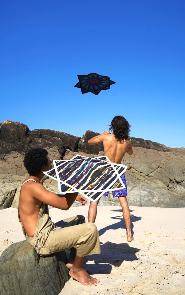 SpinFlowStar - Spin ~ Vibe ~ Flow - Juggling Cloth - Spinning DapoStar