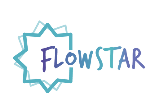 SpinFlowStar - Spin ~ Vibe ~ Flow - Juggling Cloth - Spinning DapoStar